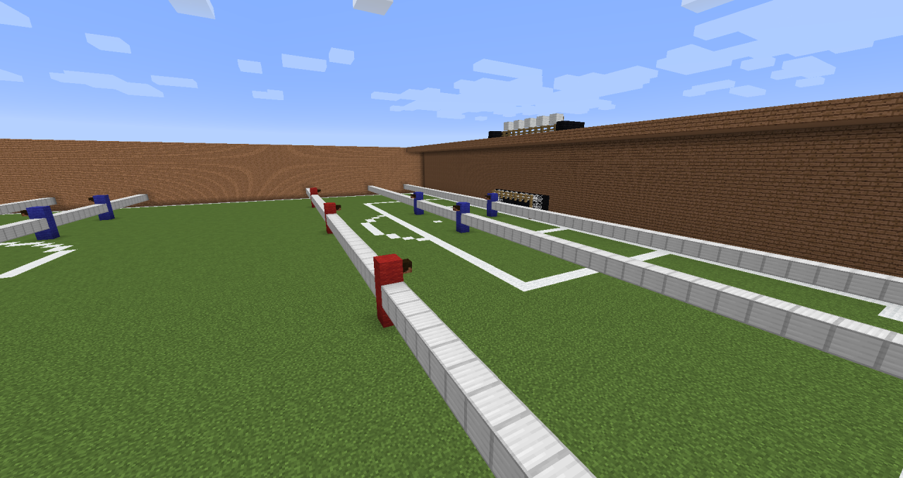Life sized table soccer Minecraft Map