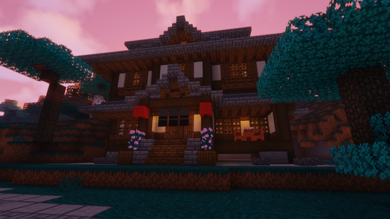 Teal Woods Minecraft Texture Pack