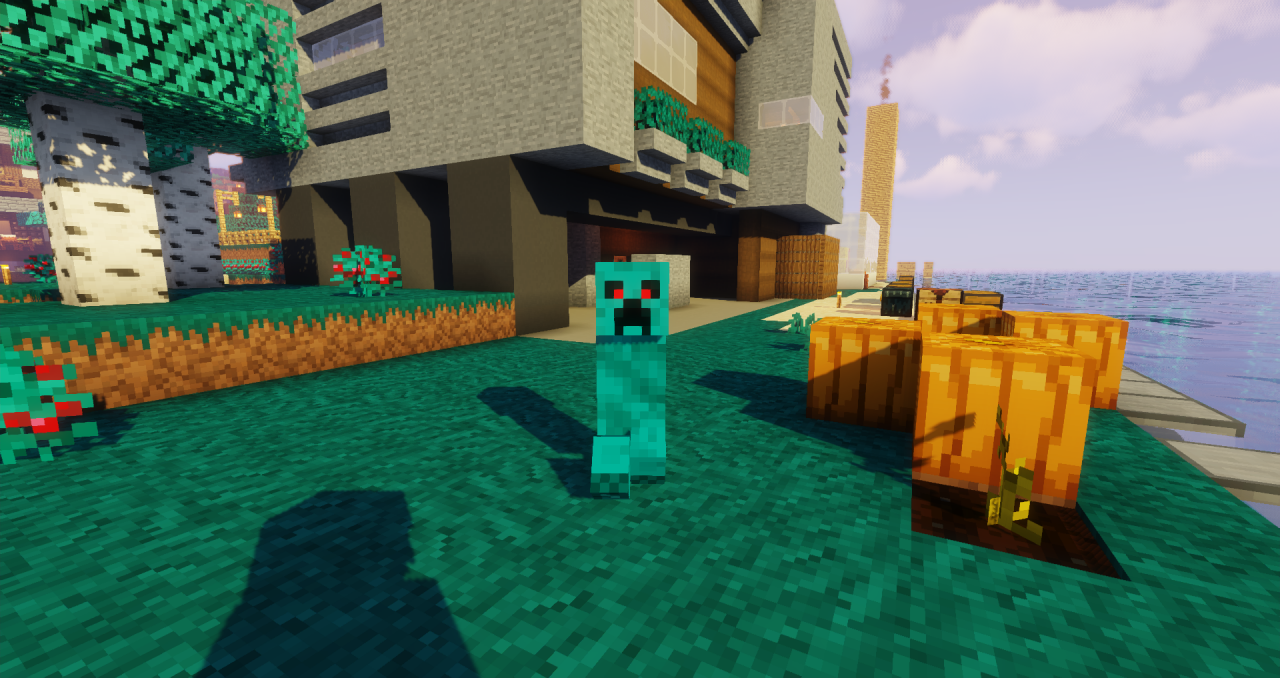 Teal Woods Minecraft Texture Pack