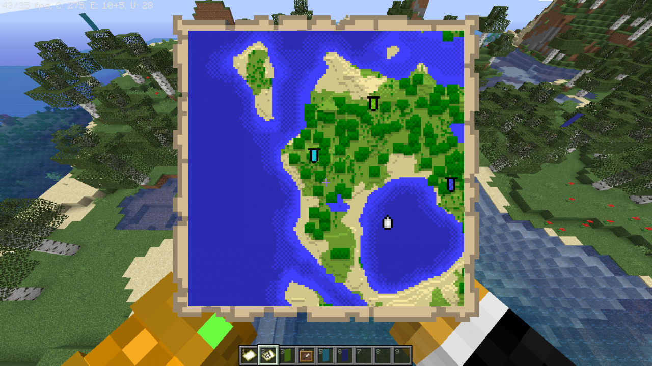 Better Map Icons Minecraft Texture Pack