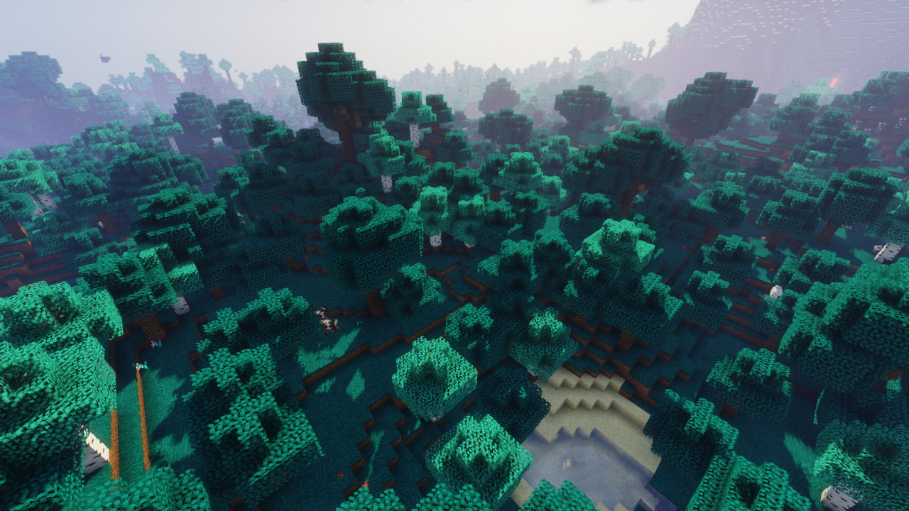 Teal Woods Minecraft Texture Pack