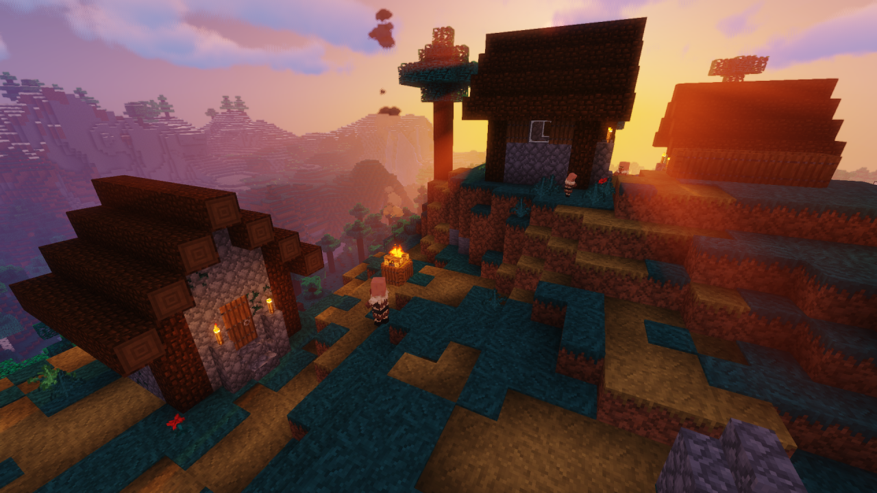 Teal Woods Minecraft Texture Pack