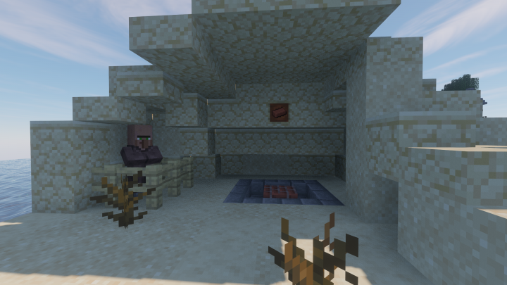 'Desert' Bedwars Map Minecraft Map