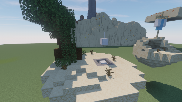 'Desert' Bedwars Map Minecraft Map