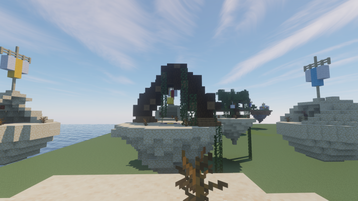 'Desert' Bedwars Map Minecraft Map