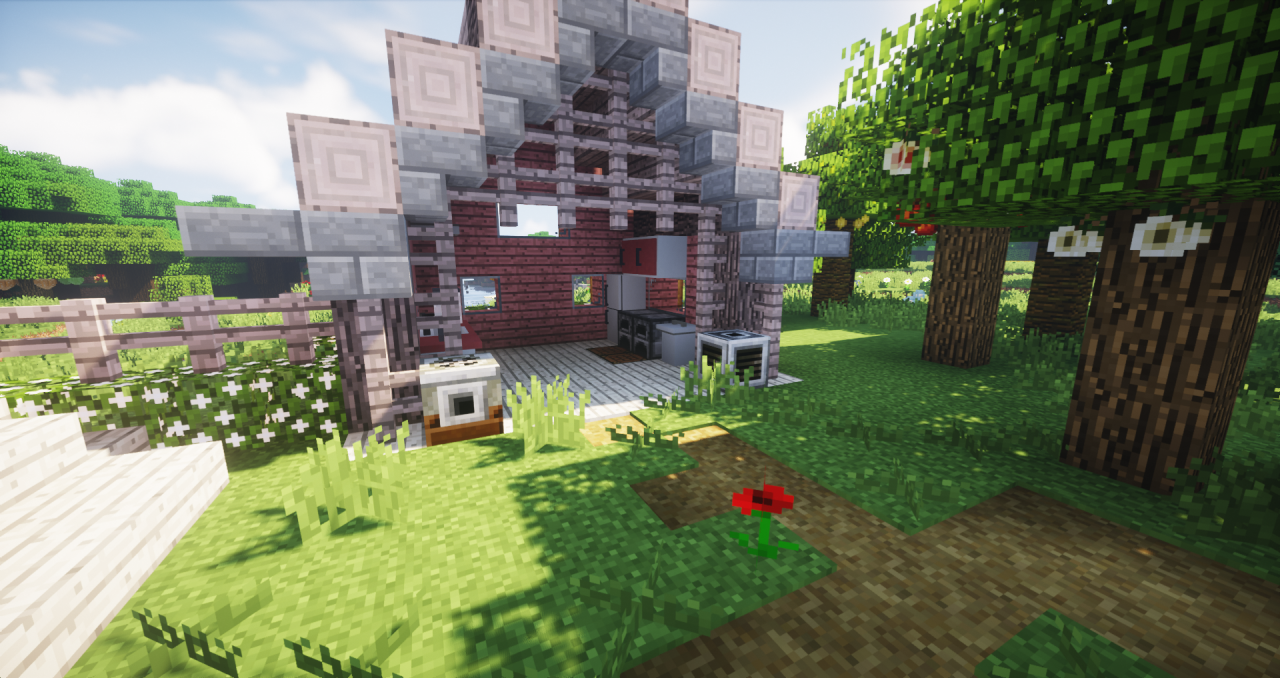 Pink Farm (USES MODS) (1.12.2) Minecraft Map