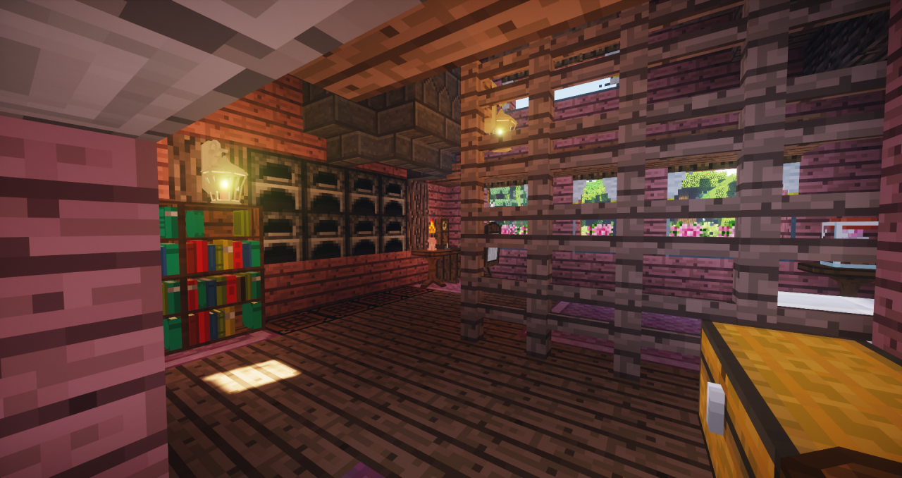 Pink Farm (USES MODS) (1.12.2) Minecraft Map