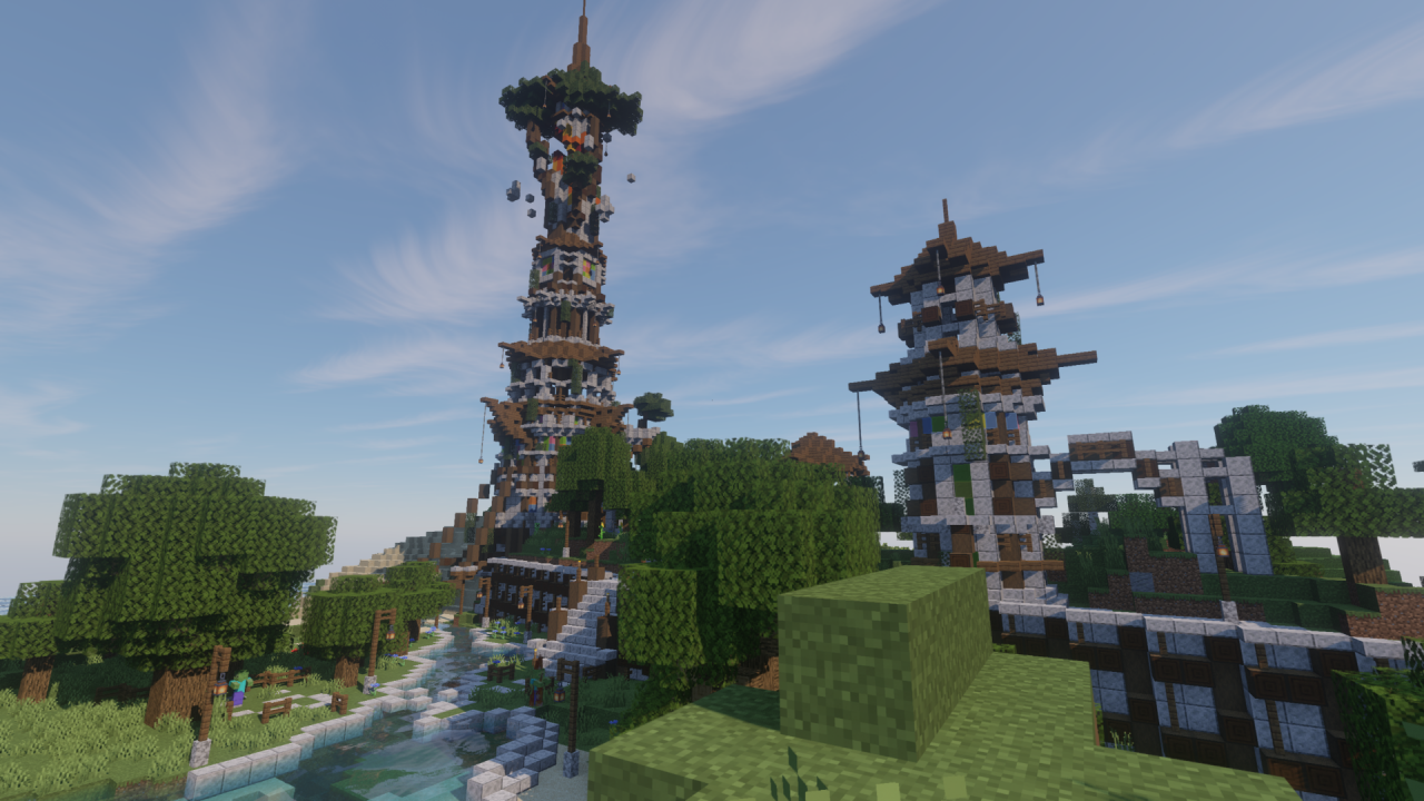 Broken Tower Minecraft Map
