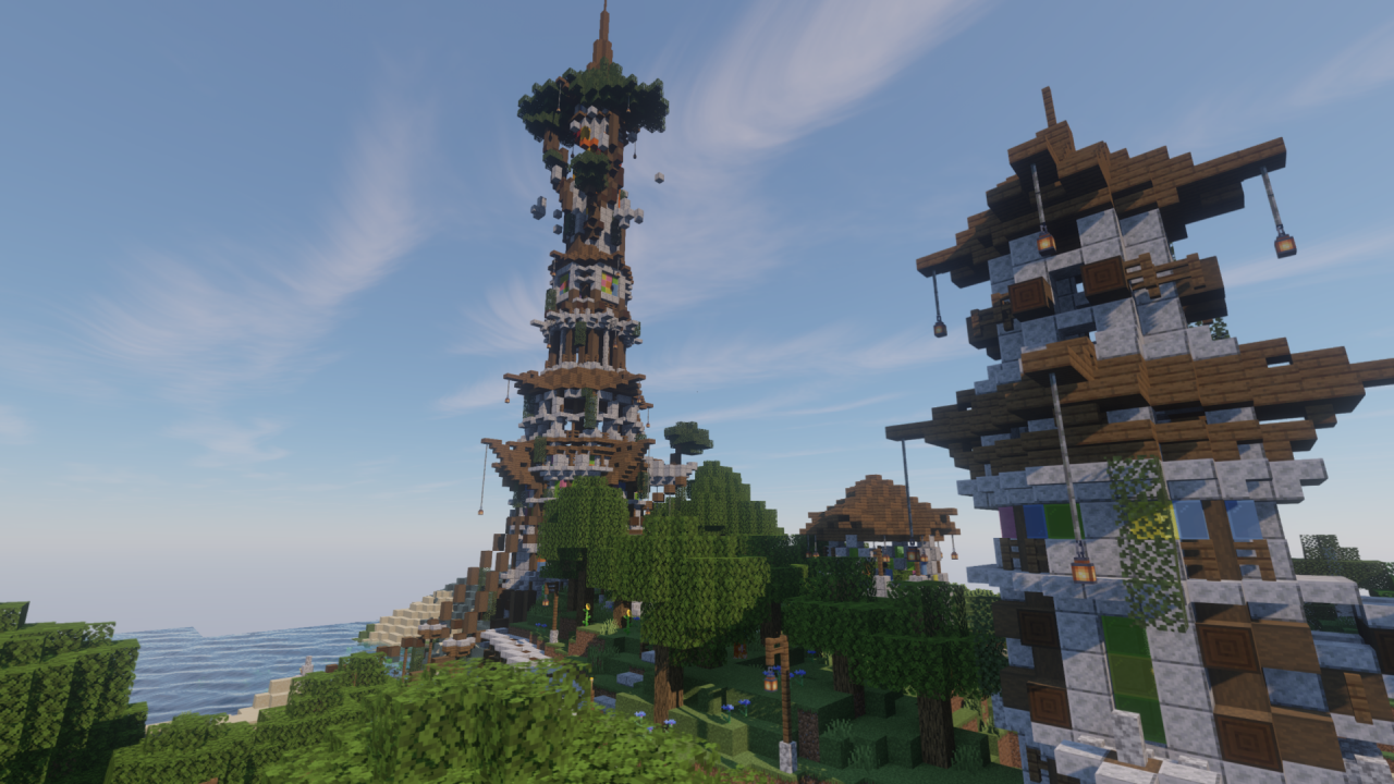 Broken Tower Minecraft Map