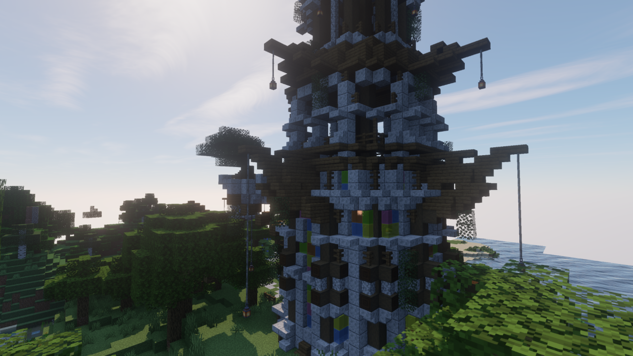 Broken Tower Minecraft Map
