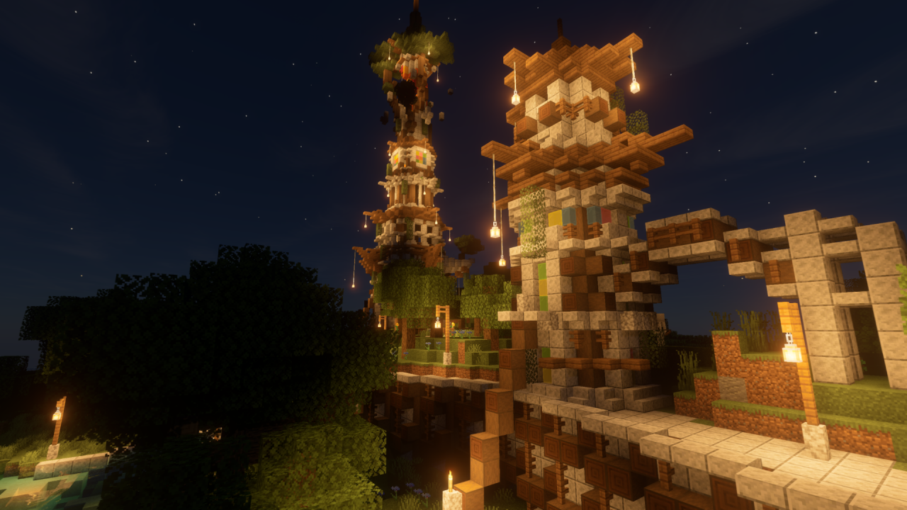 Broken Tower Minecraft Map