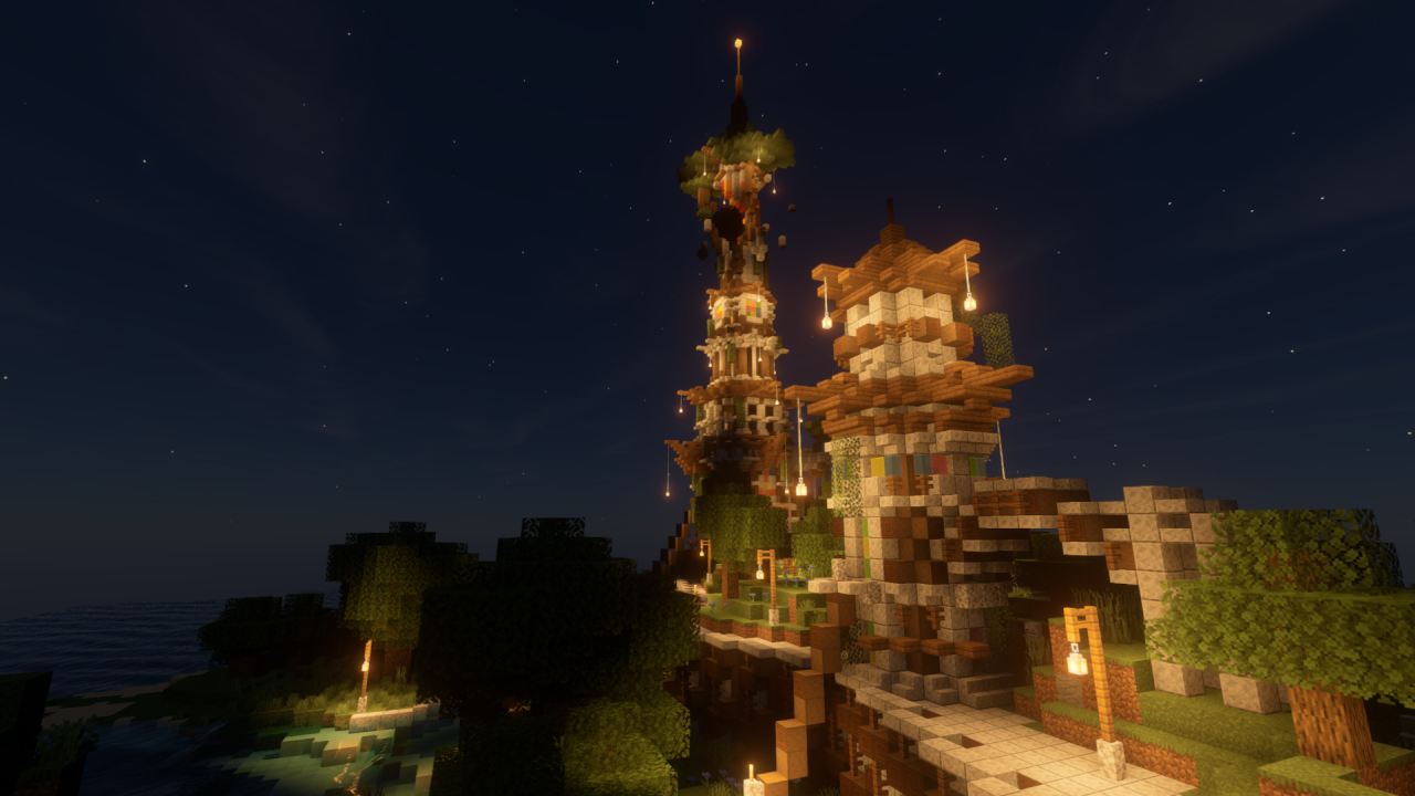 Broken Tower Minecraft Map