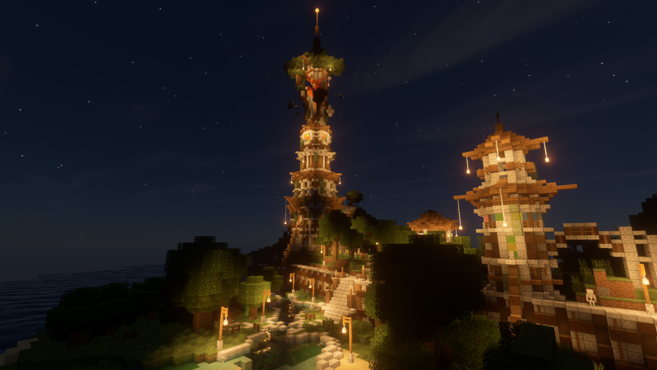 Broken Tower Minecraft Map