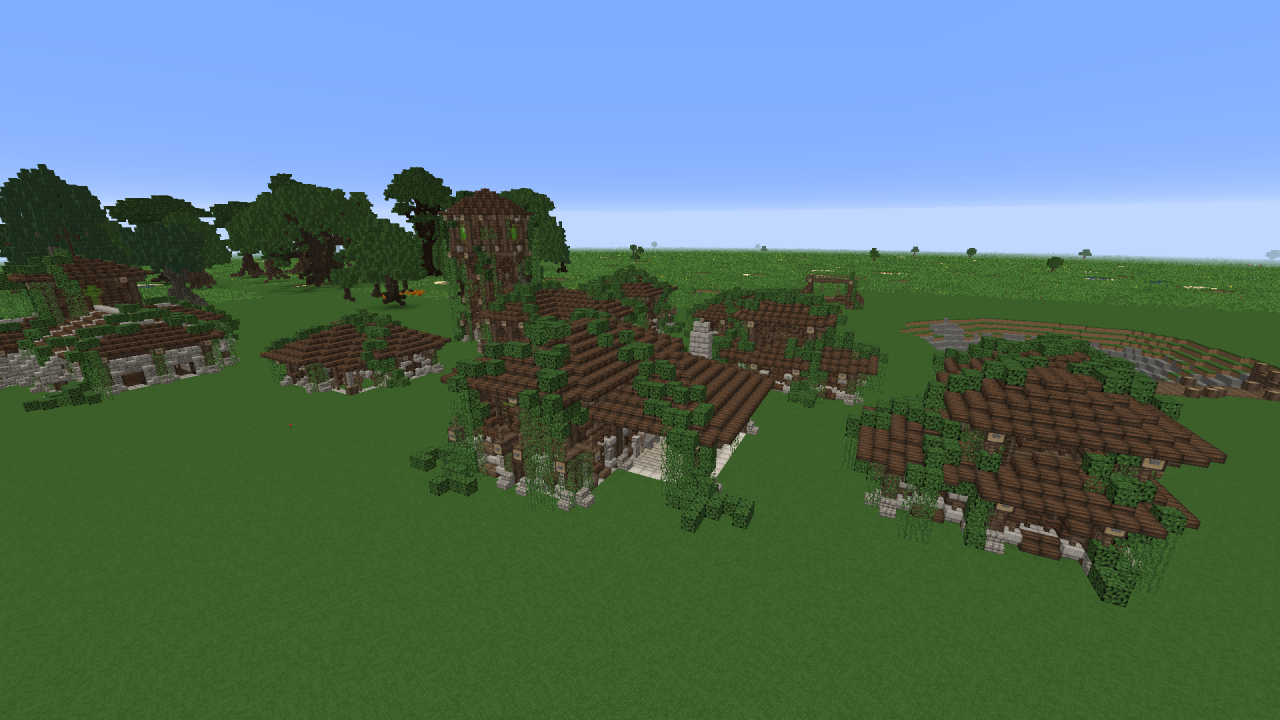 Forest Town Minecraft Map