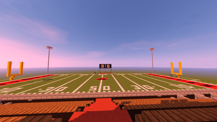 This is a Custom High School/Junior College Football Stadium (Coyotes ...