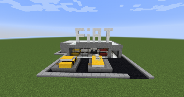 FIAT dealership Minecraft Map