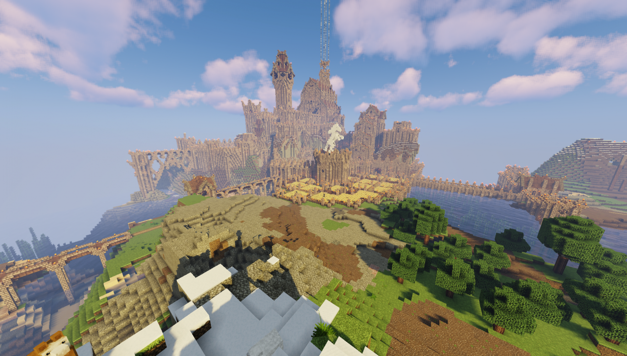 Mountain kingdom Minecraft Map