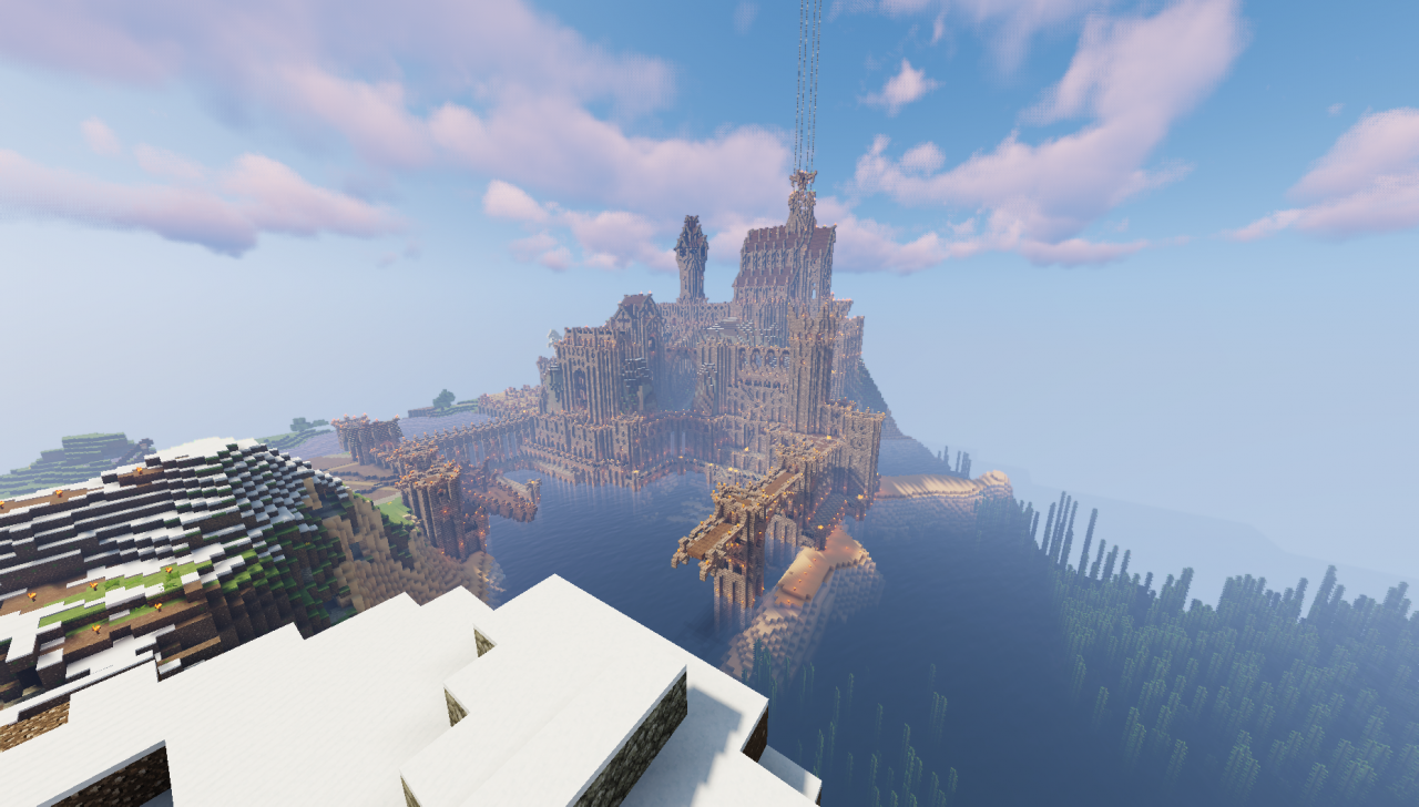 Mountain kingdom Minecraft Map