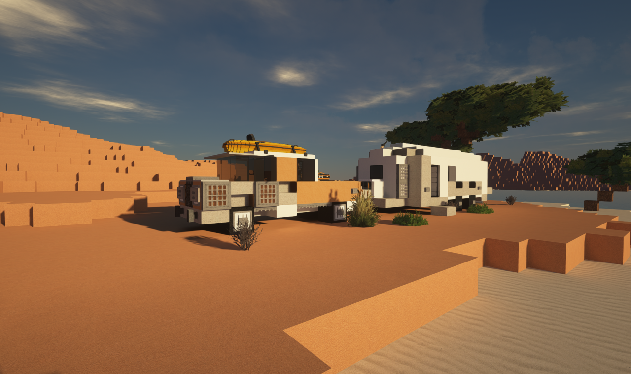 Pick up and caravan Minecraft Map