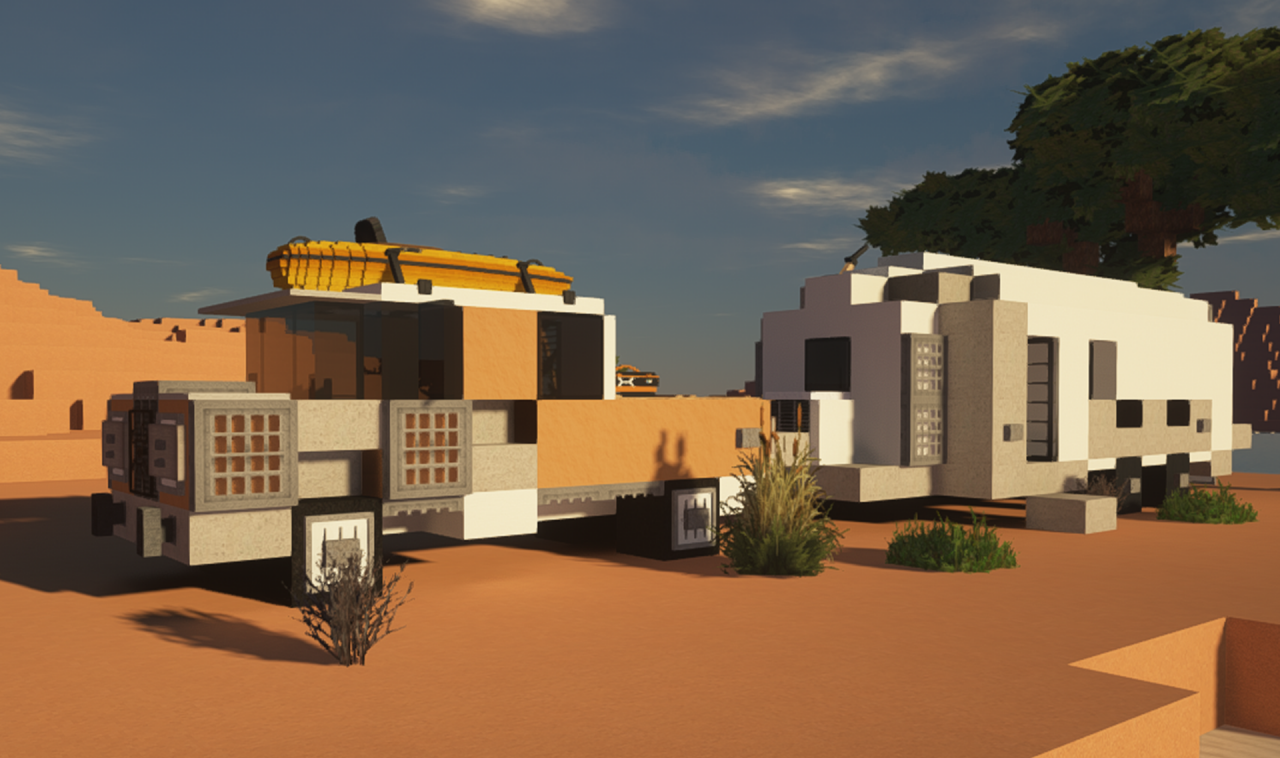 Pick up and caravan Minecraft Map