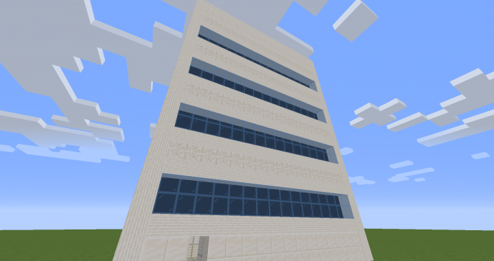 The building without stairs Minecraft Map
