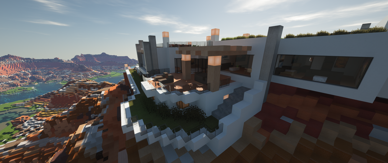 Canyon Mansion Minecraft Map