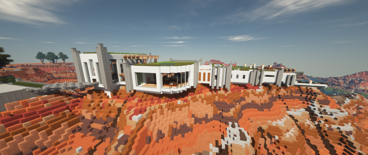 Canyon Mansion Minecraft Map