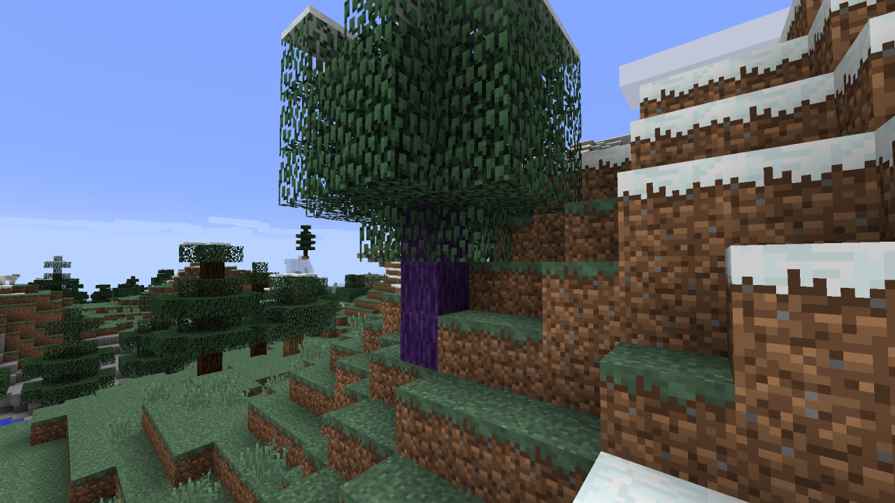 Grape Wood + Redstone Biome Mod 1.12.2 Minecraft Mod