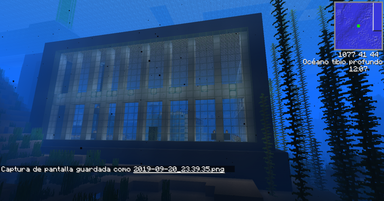 Undersea Minecraft Map