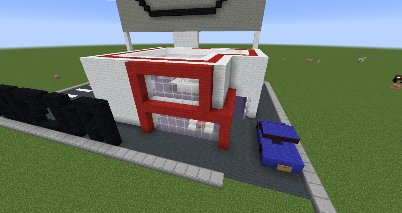 MAZDA dealership Minecraft Map