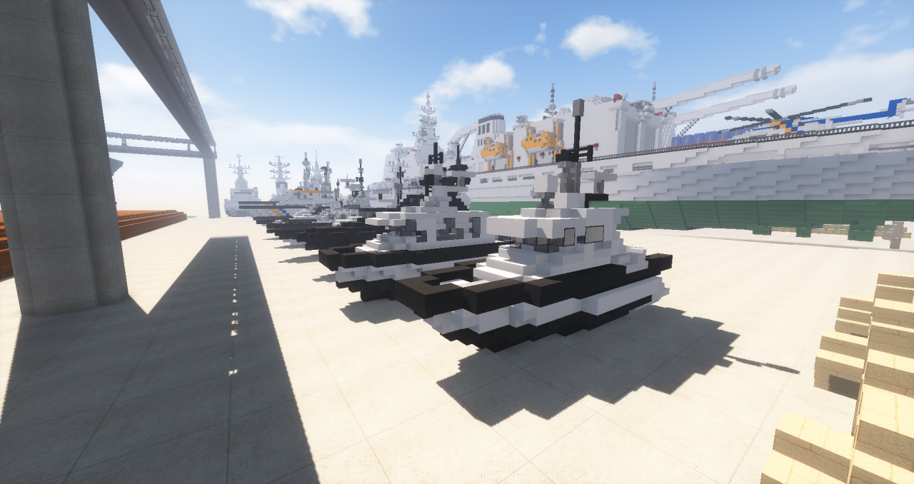 Patrol boat coast guard Minecraft Map