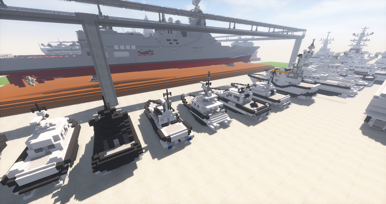 Patrol boat coast guard Minecraft Map