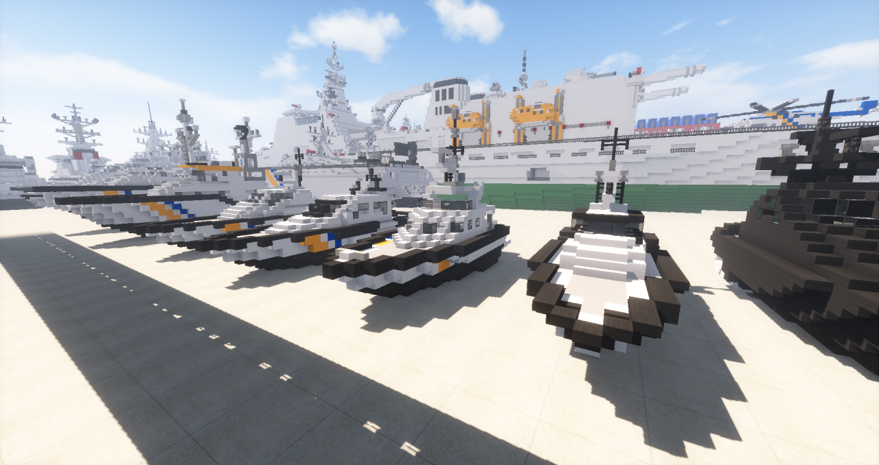 Patrol boat coast guard Minecraft Map
