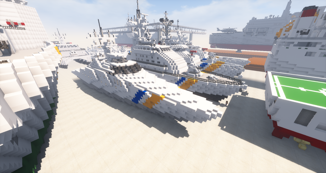 Patrol boat coast guard Minecraft Map