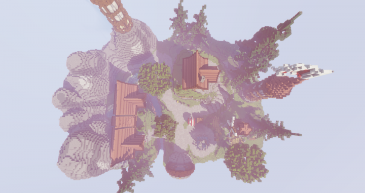 SKYBLOCK SPAWN MEDIEVAL BRITISH (COMMISSION) Minecraft Map