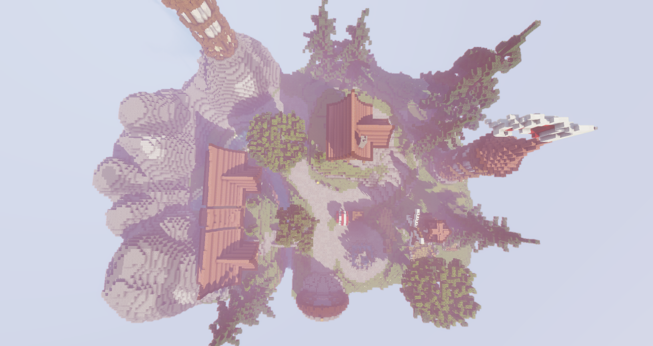 SKYBLOCK SPAWN MEDIEVAL BRITISH (COMMISSION) Minecraft Map