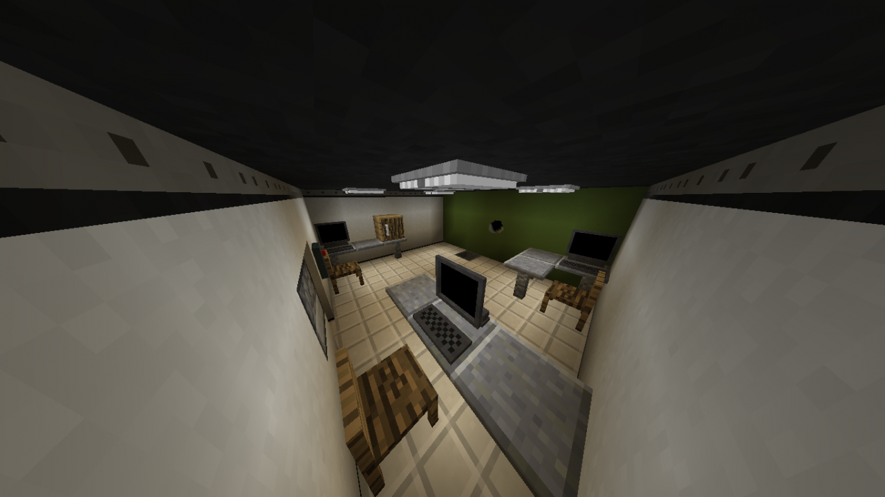 Scp: site [redacted] Minecraft Map