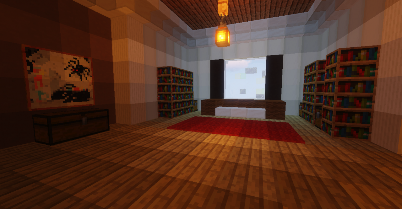 Cozy Interior Build Contest Submission Minecraft Map