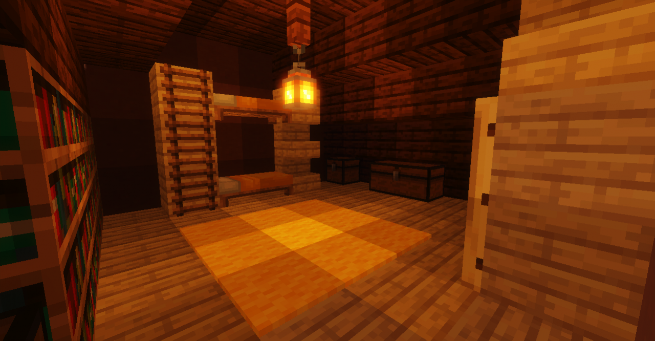 Cozy Interior Build Contest Submission Minecraft Map