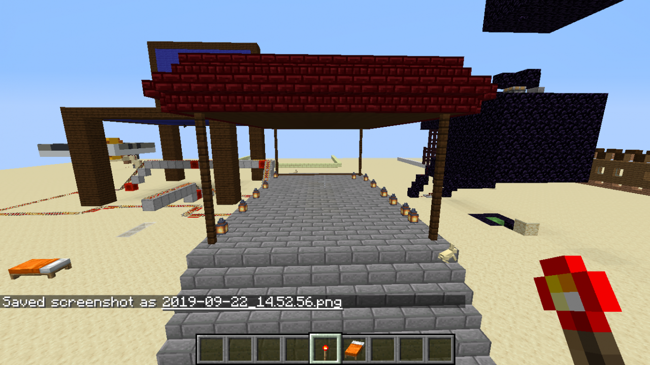 My redstone/building world Minecraft Map