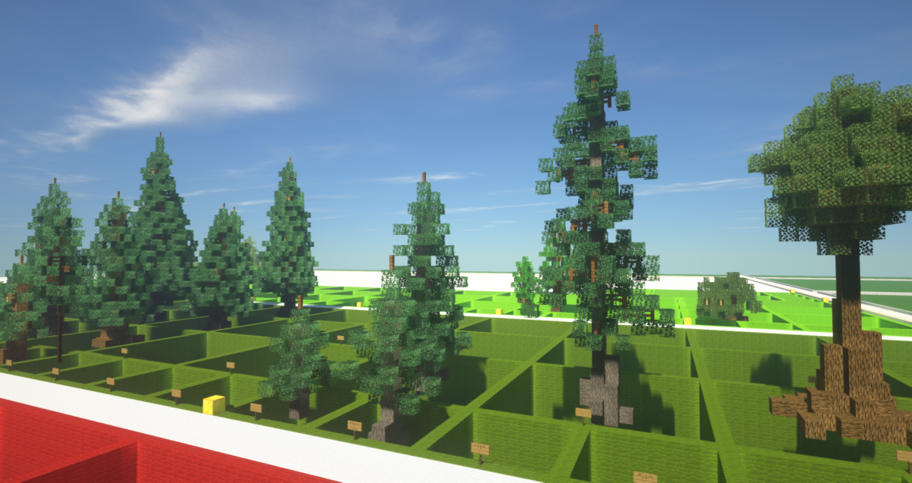MCG - Schematic Pack - Trees, Rocks & Bushes Minecraft Map