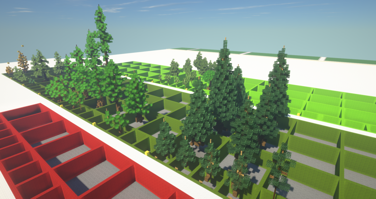 MCG - Schematic Pack - Trees, Rocks & Bushes Minecraft Map