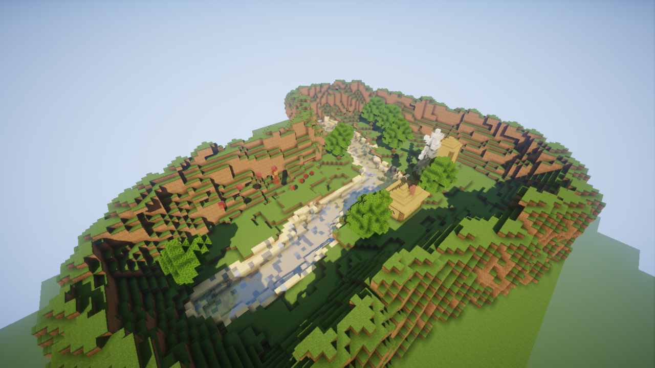 My first Minecraft Spawn Minecraft Map