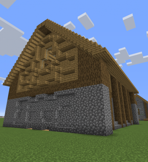 [Recreating a Village] PART 1, The Library Minecraft Map