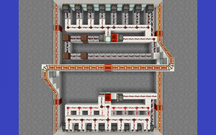 Multi Minecart Transport System (1.12.2) Minecraft Map