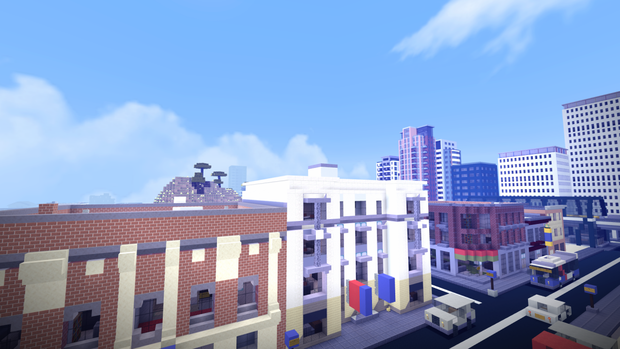 Cornerbrooke and Bayview area (Herchepshire) Minecraft Map