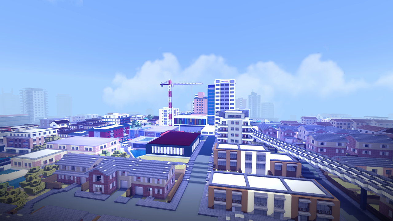 Cornerbrooke and Bayview area (Herchepshire) Minecraft Map