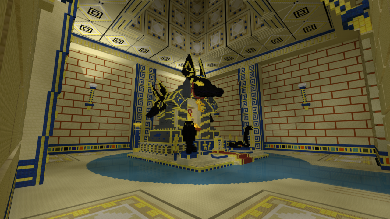 Anubis altar Minecraft Map