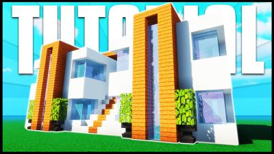 Minecraft Tutorial: How To Make A Modern Apartment Building Minecraft Map
