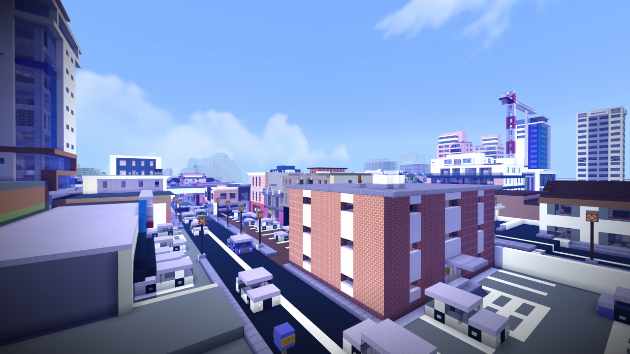 Cornerbrooke and Bayview area (Herchepshire) Minecraft Map